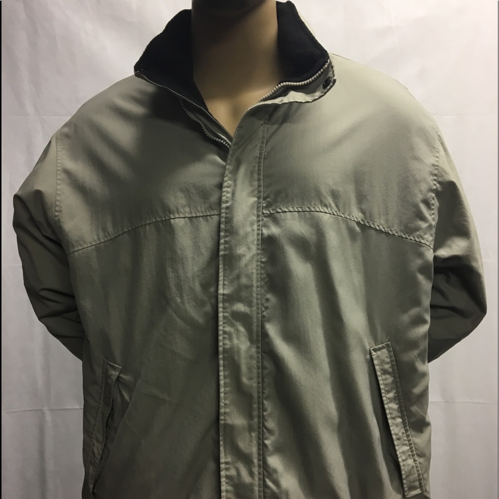 White Sierra Men’s Nylon Fleece Insulated Jacket - Gem